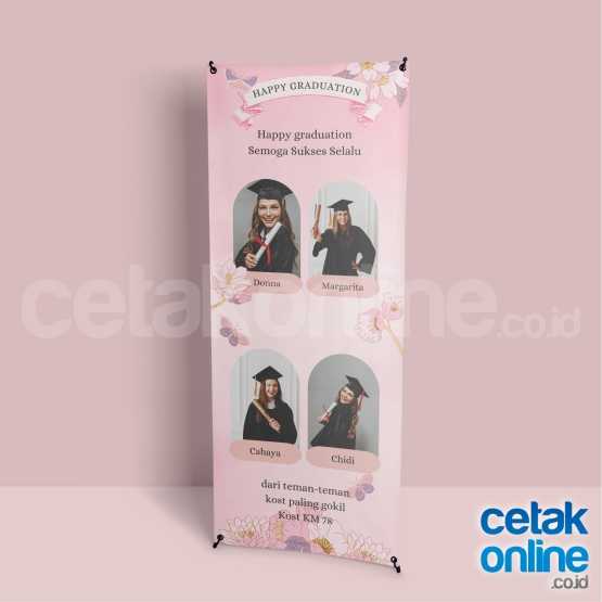 XBanner 80x180cm Photopaper | cetakonline