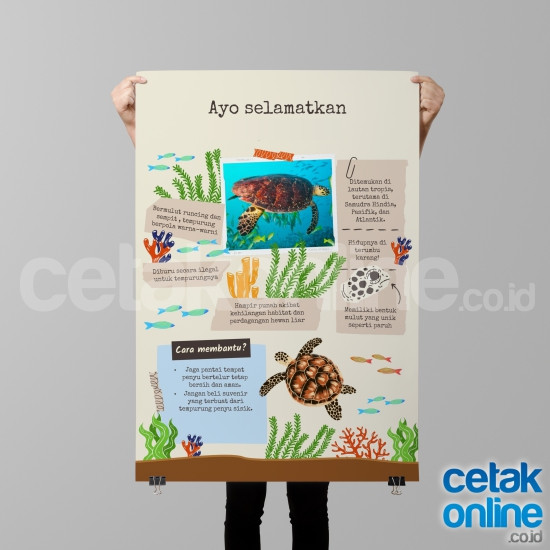 Giant Poster Custom Size PVC | cetakonline