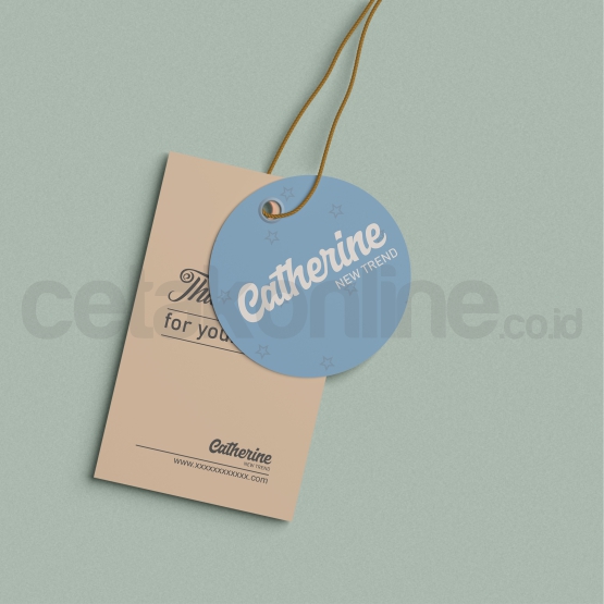 Hang Tag - Sintetik Paper 300 gr | cetakonline