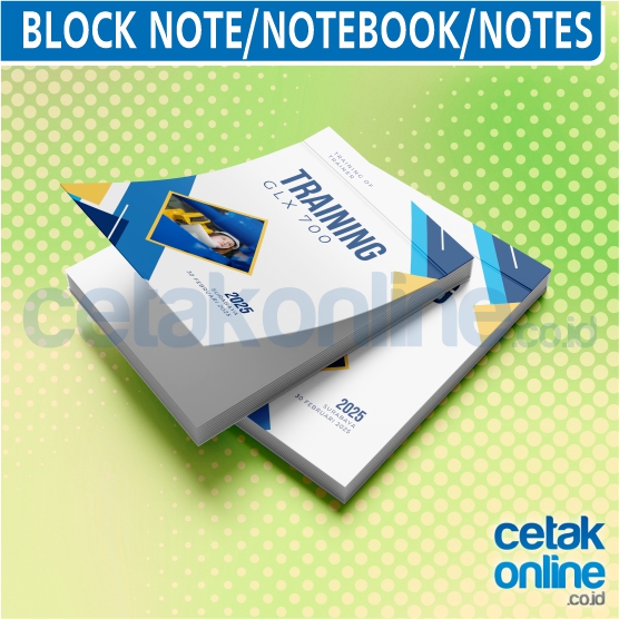 Notebook / Blocknotes / Notes A4 - isi 40 lembar - Tanpa Cetakan ...