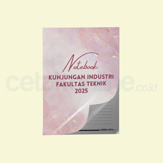 Notebook / Blocknotes / Notes A5 - isi 50 lembar - Hitam Putih BW ...