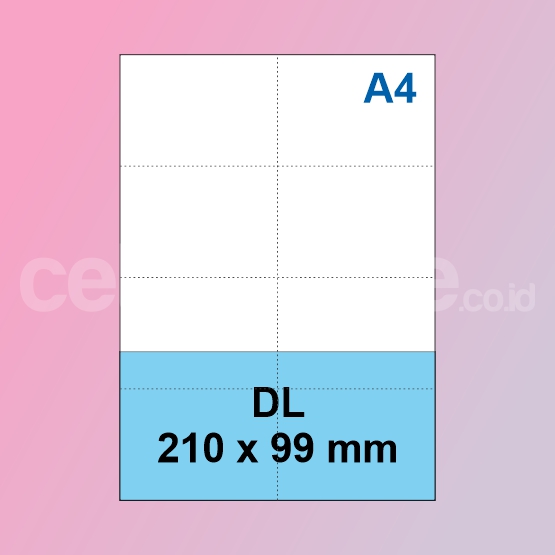 Brosur & Flayer DL (1/3 A4) HVS80 | cetakonline